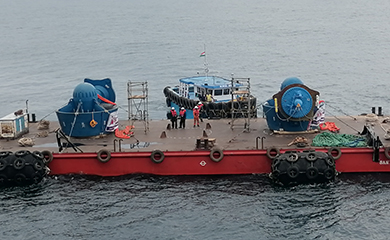 Thruster replacement on Vantage Drilling International’s Platinum ...