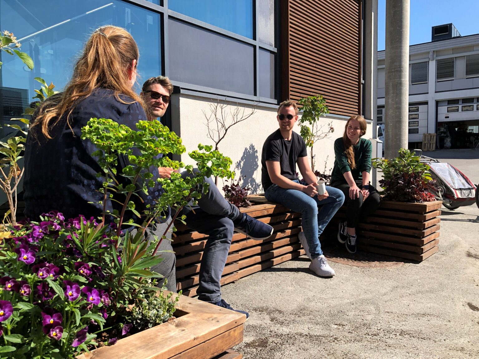 Planting apple trees to help save our bumblebees | Axess Group